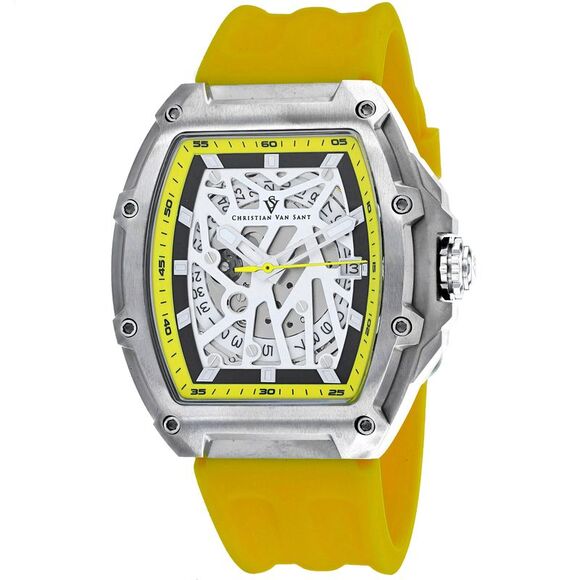 Christian Van Sant | Other | Christian Van Sant Mens Odyssey White Dial ...